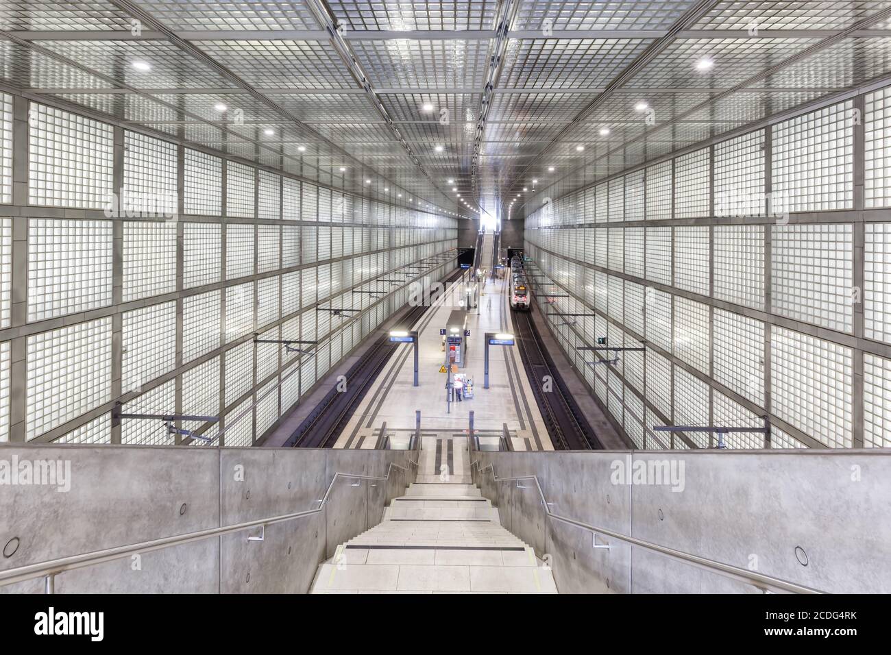 Leipzig, Germany - August 19, 2020: S-Bahn Leipzig City-Tunnel train ...