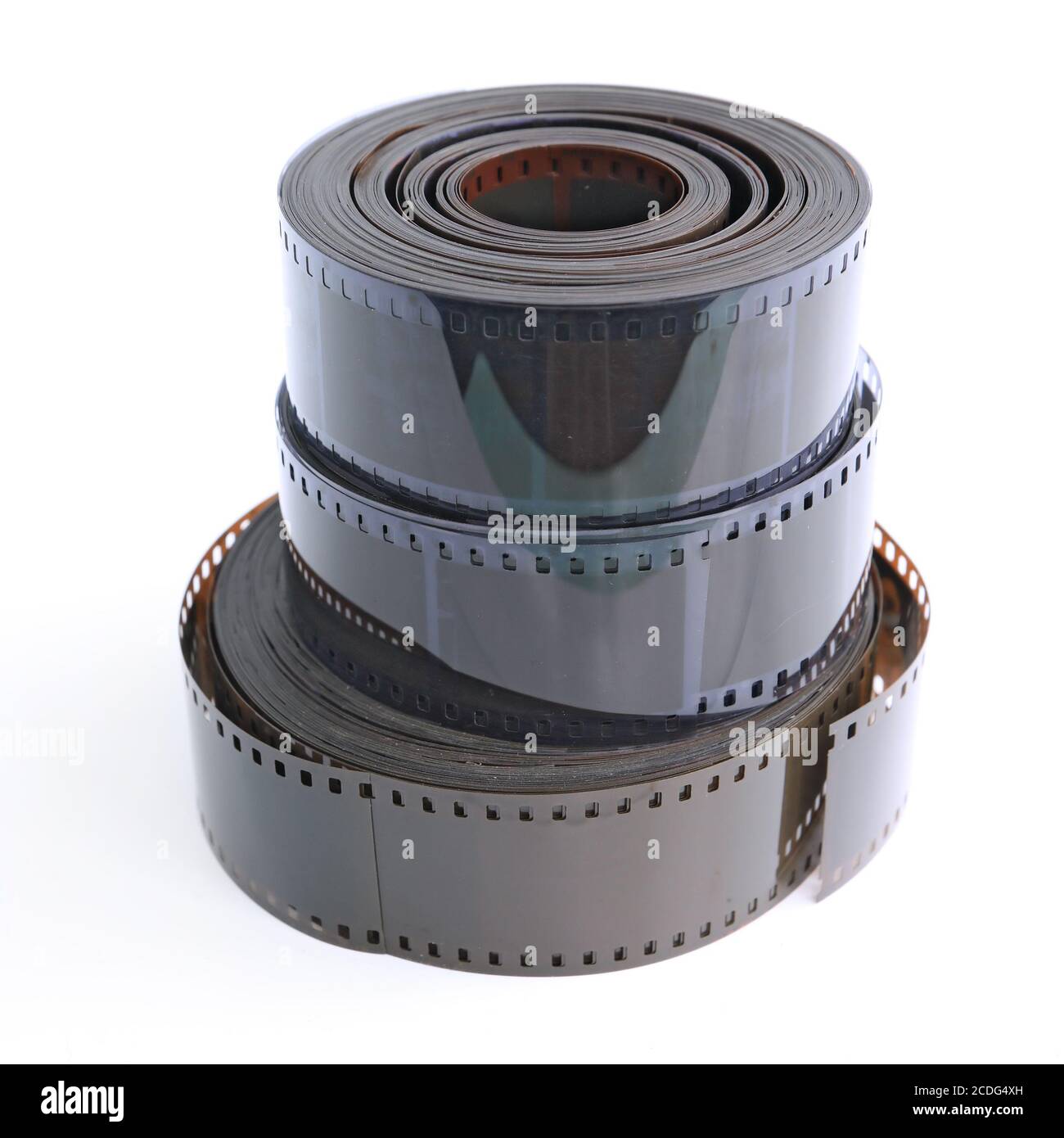 camera film on white background Stock Photo - Alamy