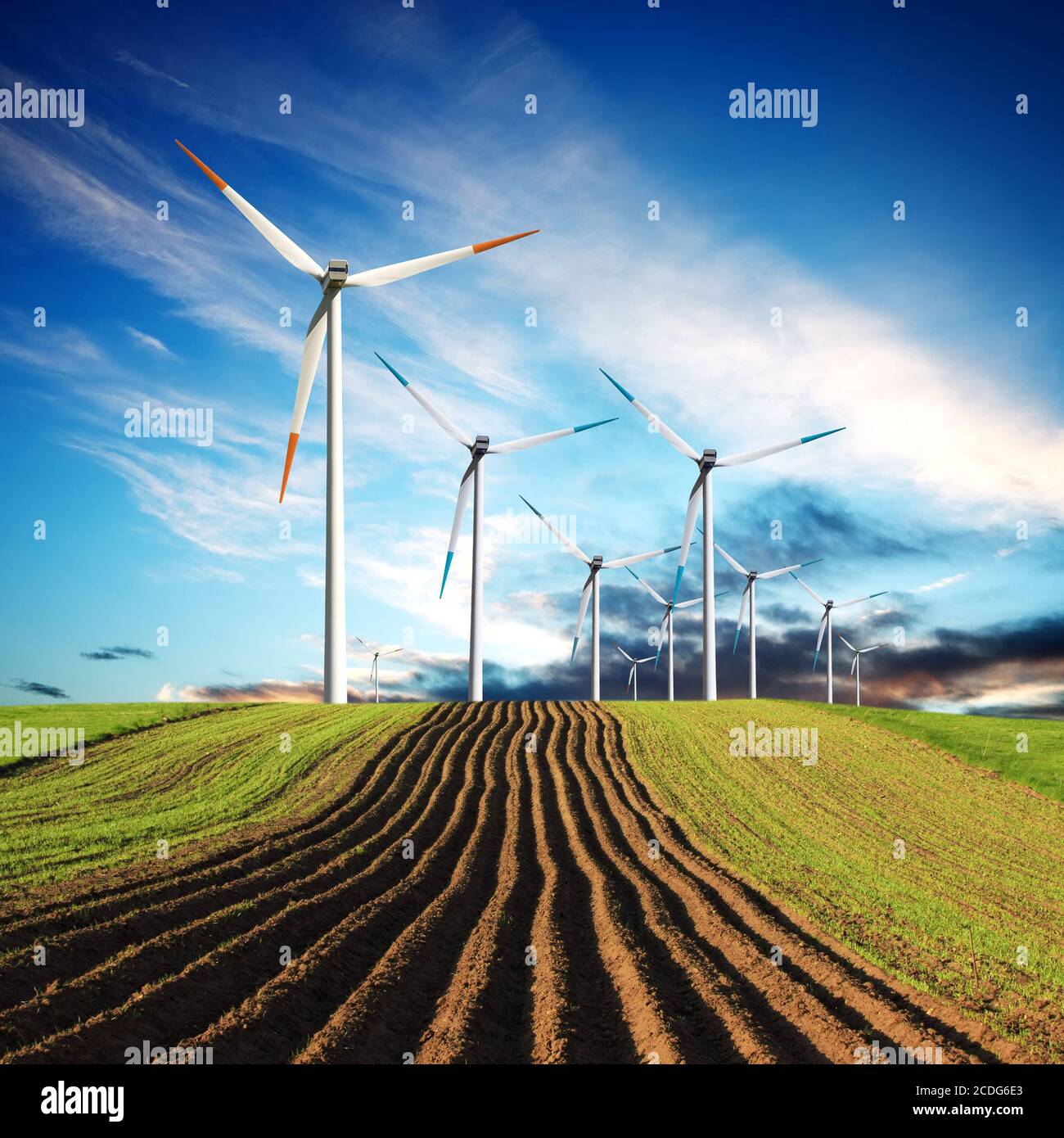 Global Eco Power Stock Photo - Alamy