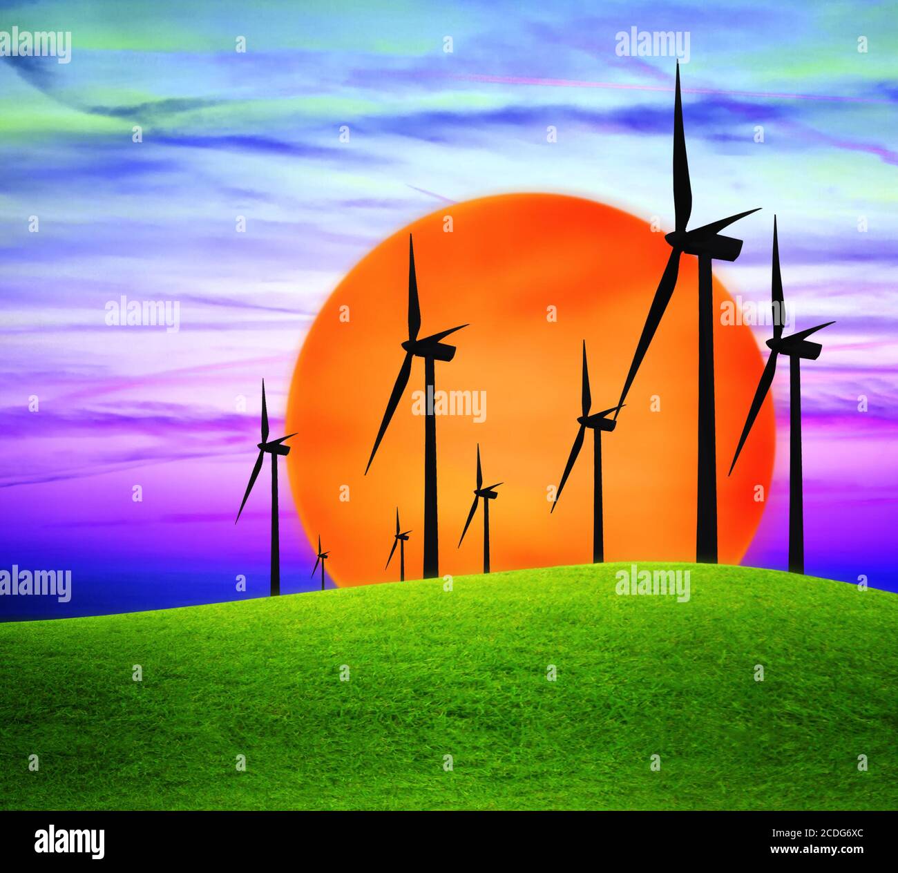 Eco Power Concept Stock Photo - Alamy