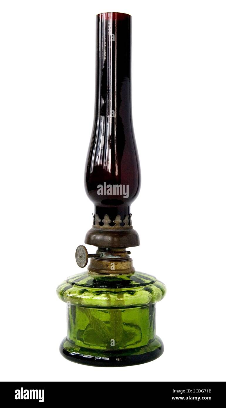 Traditional oil lamp Cut Out Stock Images & Pictures - Alamy