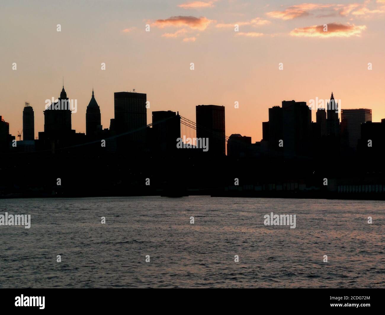 Summer sunset manhattan hi-res stock photography and images - Alamy