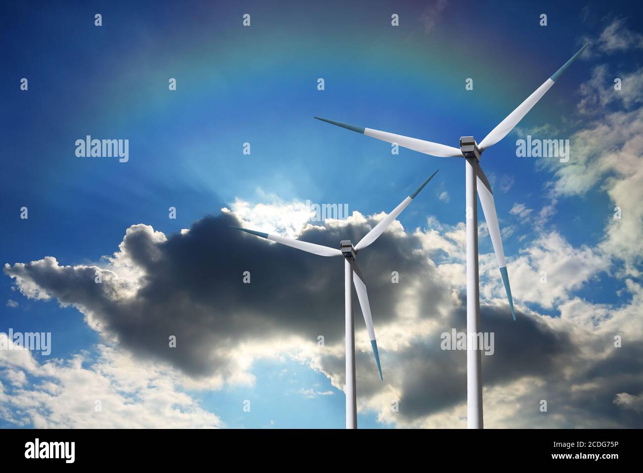 Power in rainbow hi-res stock photography and images - Alamy