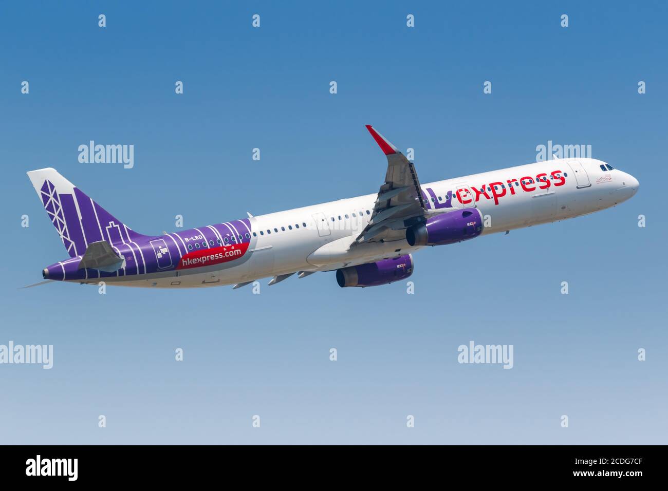 Hong Kong, China - September 20, 2019: HK Express Airbus A321 airplane ...