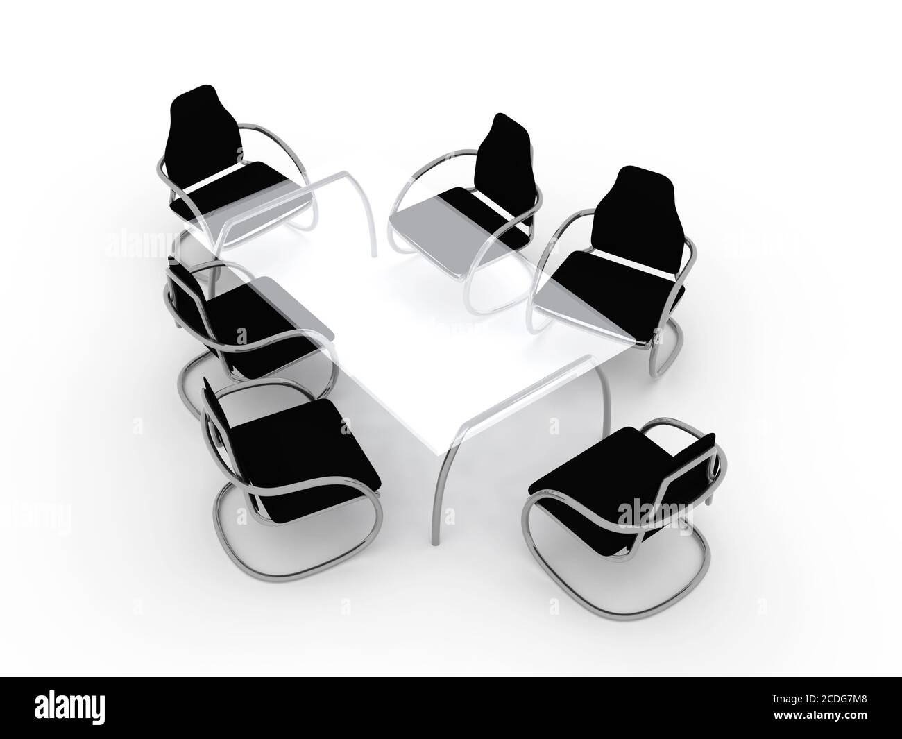 Design Table and Chairs Stock Photo - Alamy