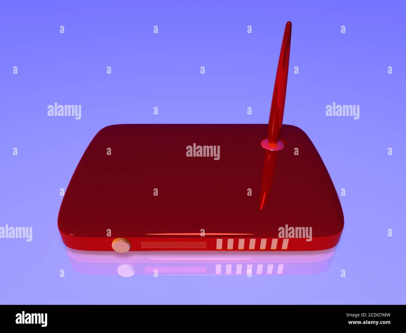 Wireless Network Router Stock Photo - Alamy