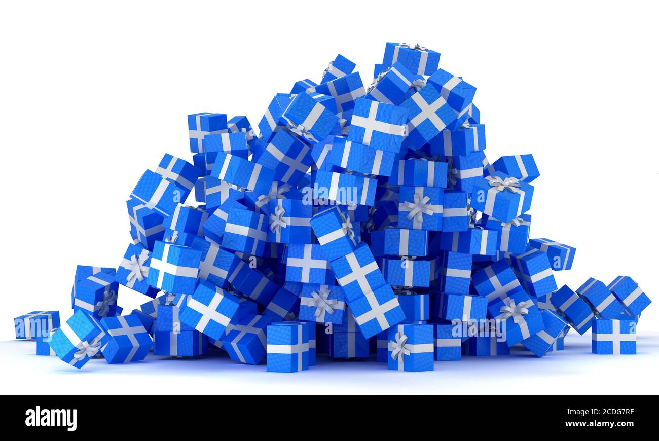 Blue drop boxes hi-res stock photography and images - Alamy