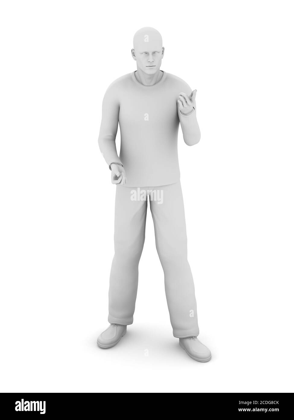 Explaining pose hi-res stock photography and images - Alamy