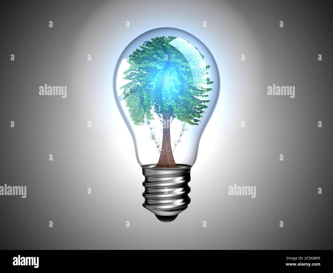 Lightbulb tree hi-res stock photography and images - Alamy