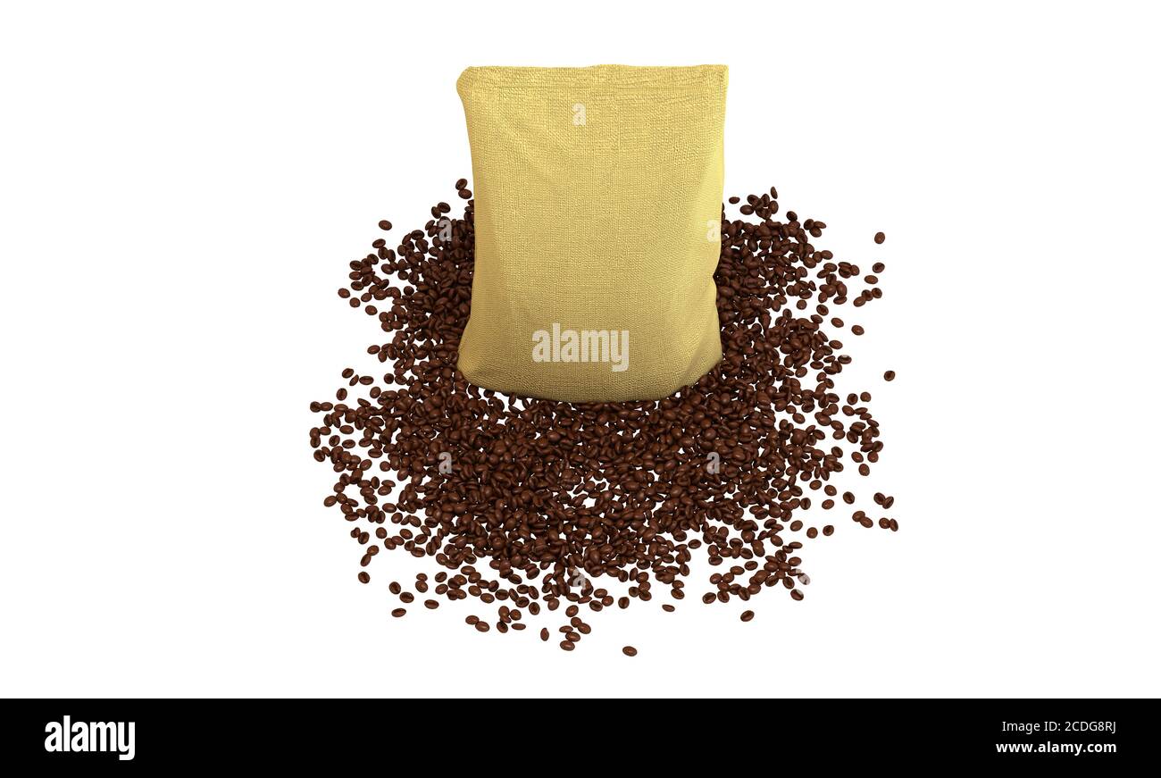 Close up view coffee plant Cut Out Stock Images & Pictures - Alamy