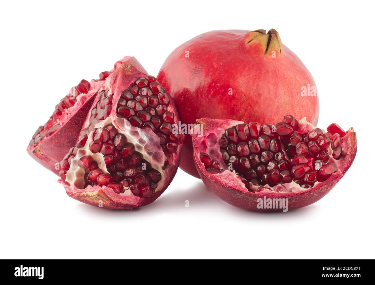 Pomegranate skin Cut Out Stock Images & Pictures - Alamy