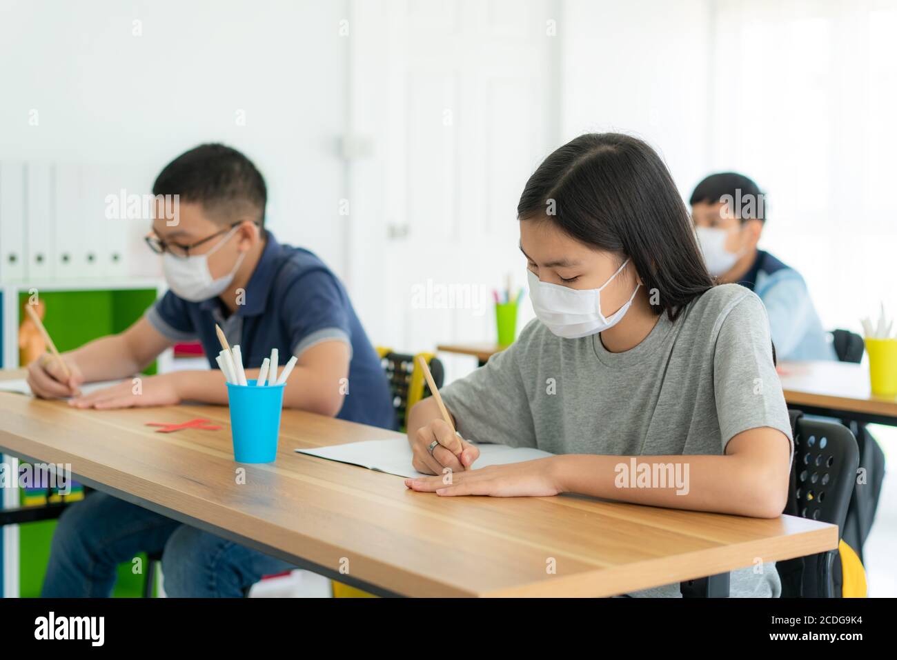 Thailand school classroom hi-res stock photography and images - Alamy