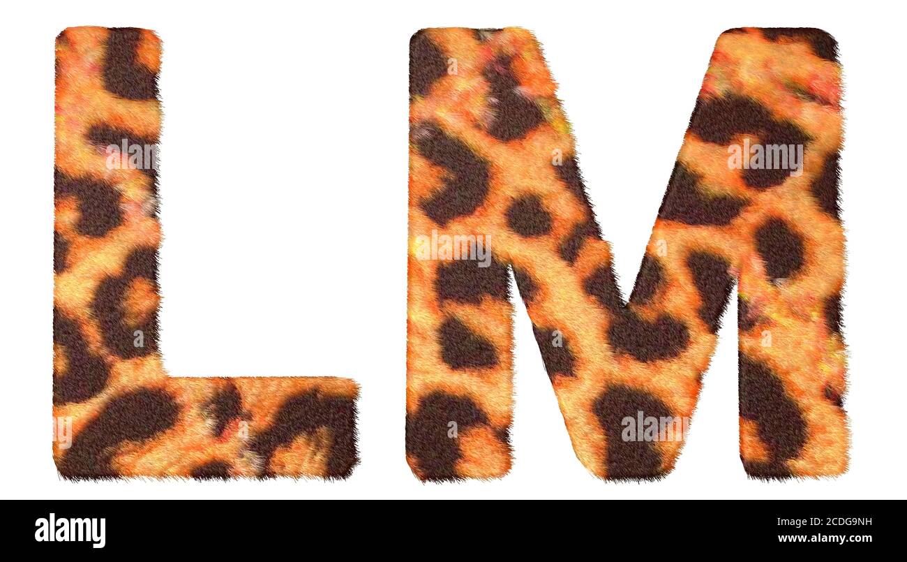 Abstract fur pattern Cut Out Stock Images & Pictures - Alamy