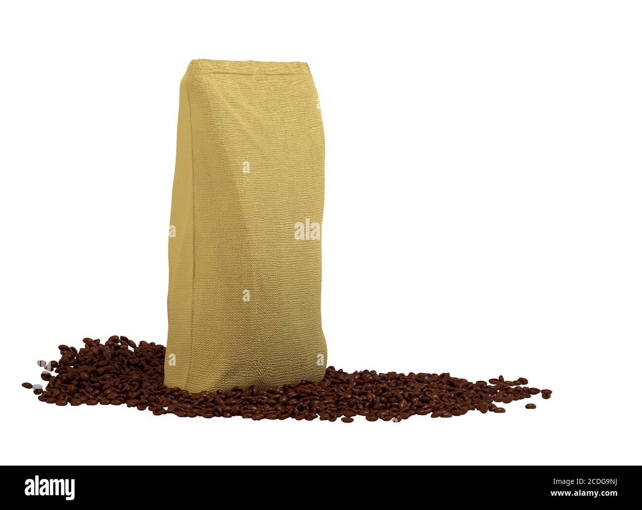 Realistic coffee bean on Cut Out Stock Images & Pictures - Alamy