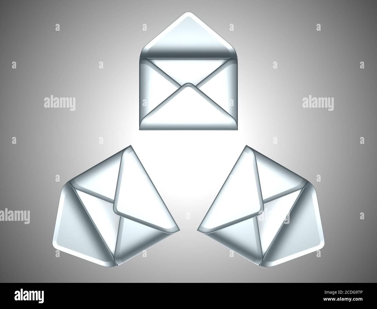 3 envelopes hi-res stock photography and images - Alamy