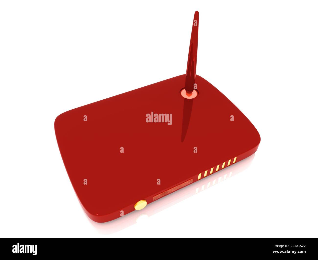 Wireless Network Router Stock Photo - Alamy