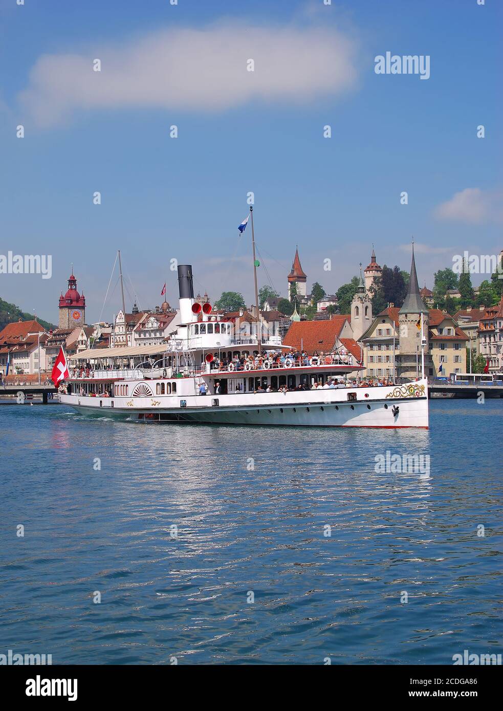 Lucerne switzerland boat hi-res stock photography and images - Alamy