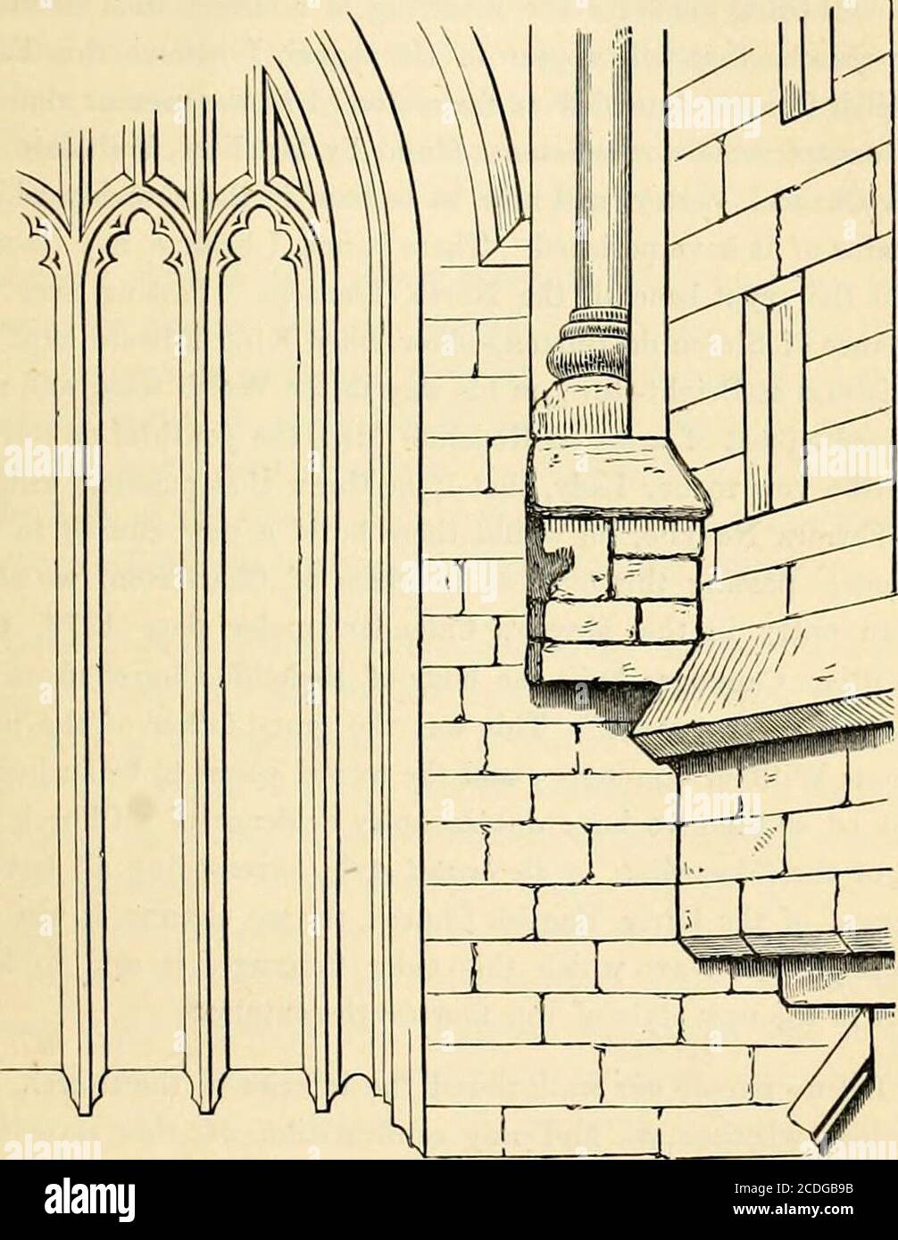 Corbelled parapet hi-res stock photography and images - Alamy