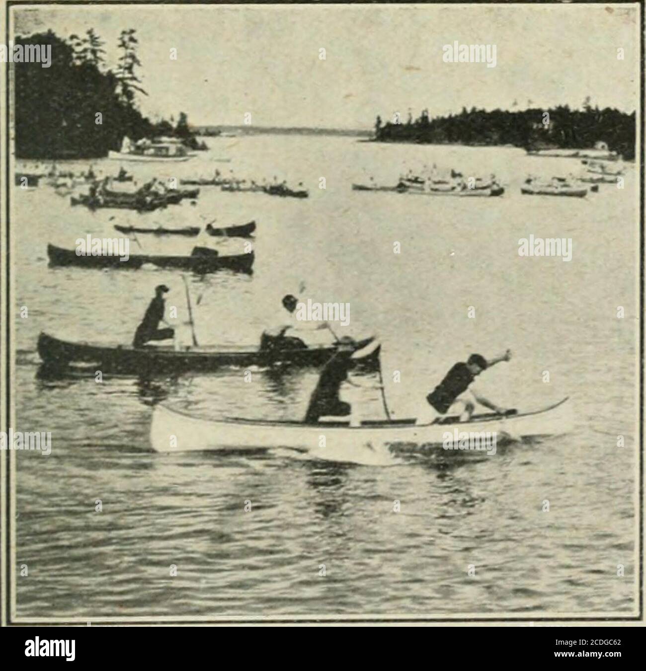 Cedar Canvas Covered Canoe High Resolution Stock Photography and Images ...