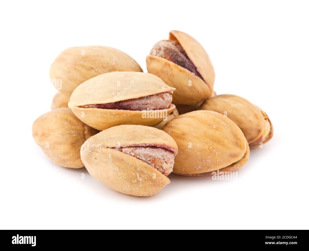 Dry salted pistachio nuts Stock Photo - Alamy