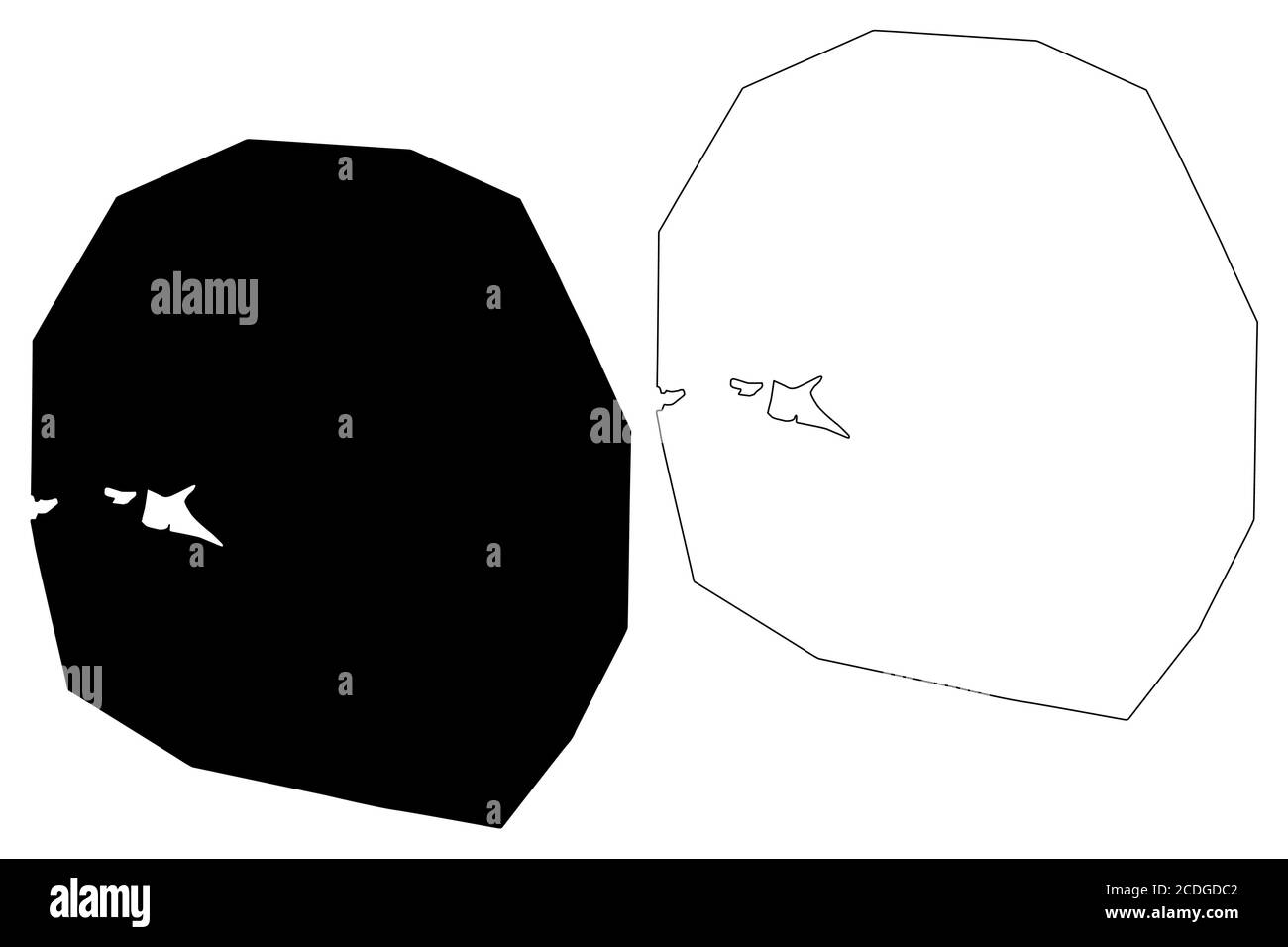 Kolwezi map Stock Vector Images - Alamy