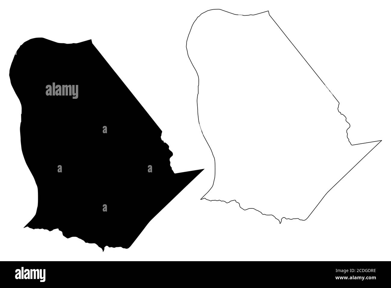 Trimble vector outline map hi-res stock photography and images - Alamy