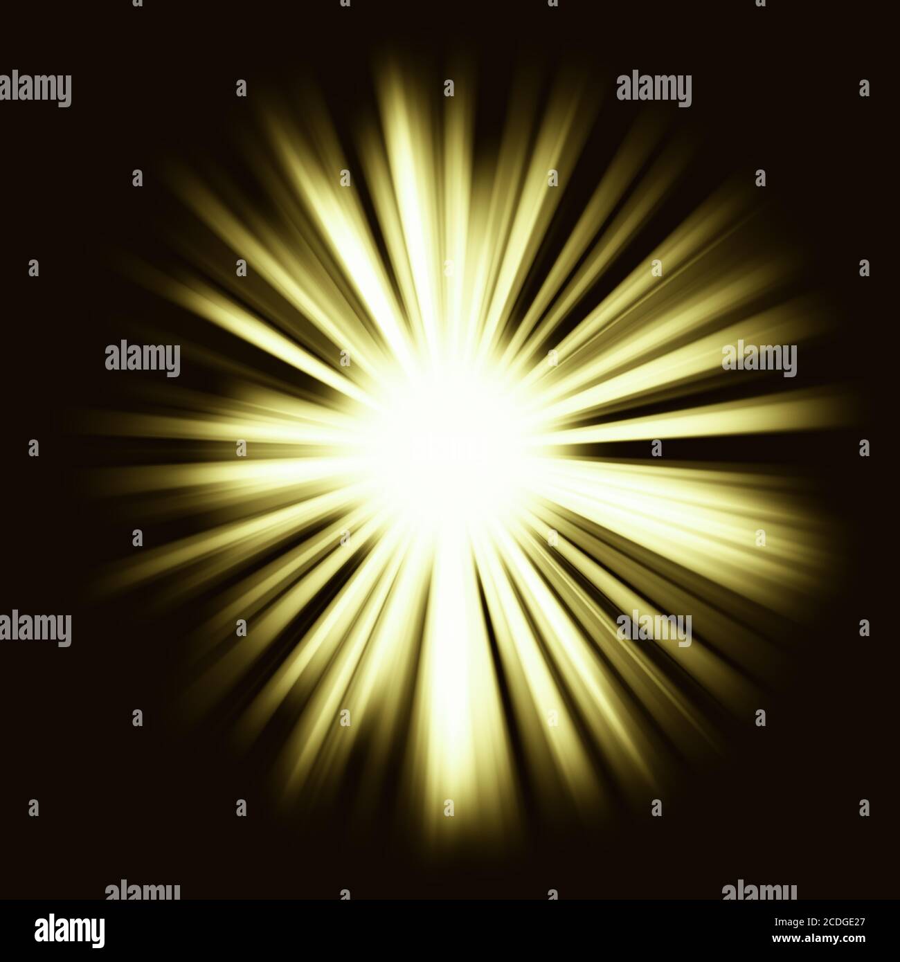 Colorful light Beams: shining star Stock Photo - Alamy