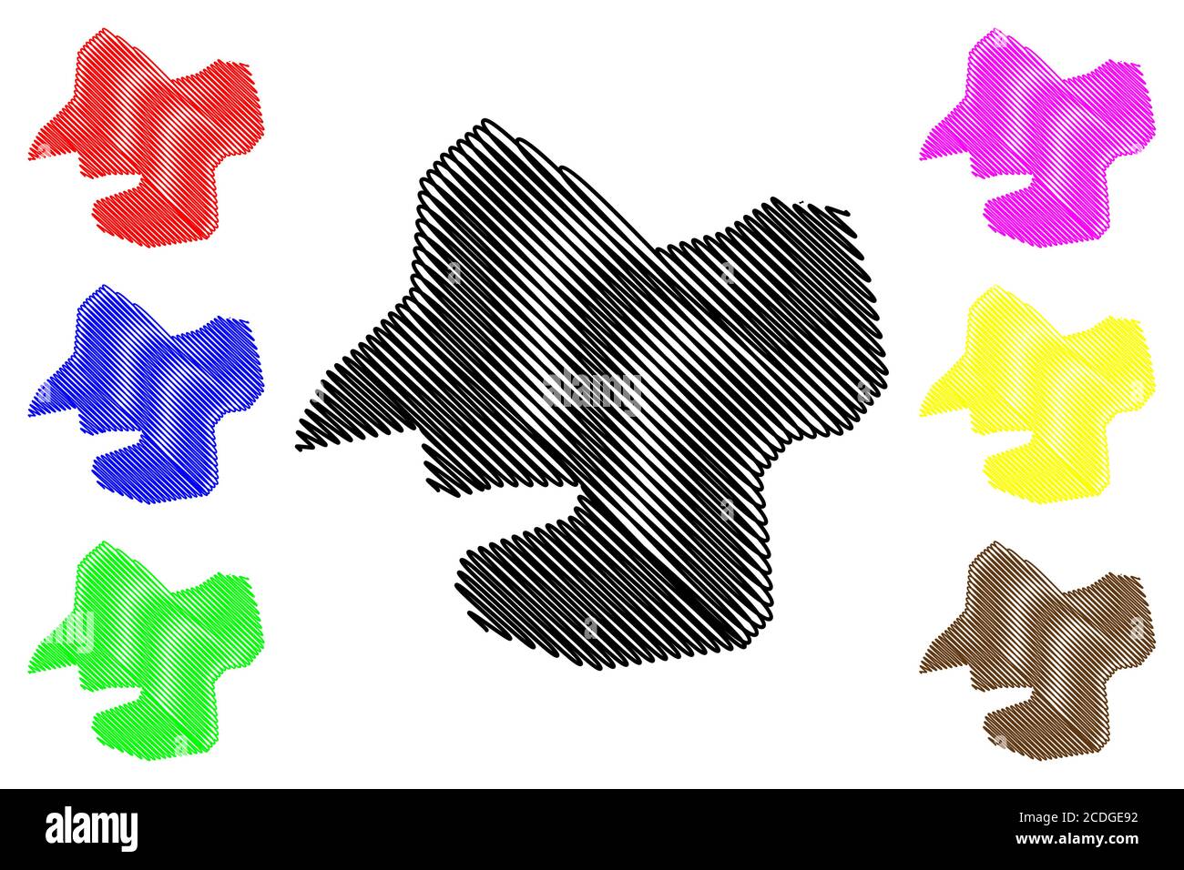 Gazipur city map hi-res stock photography and images - Alamy