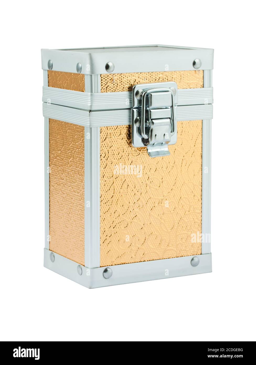 Locked metal case Stock Photo - Alamy