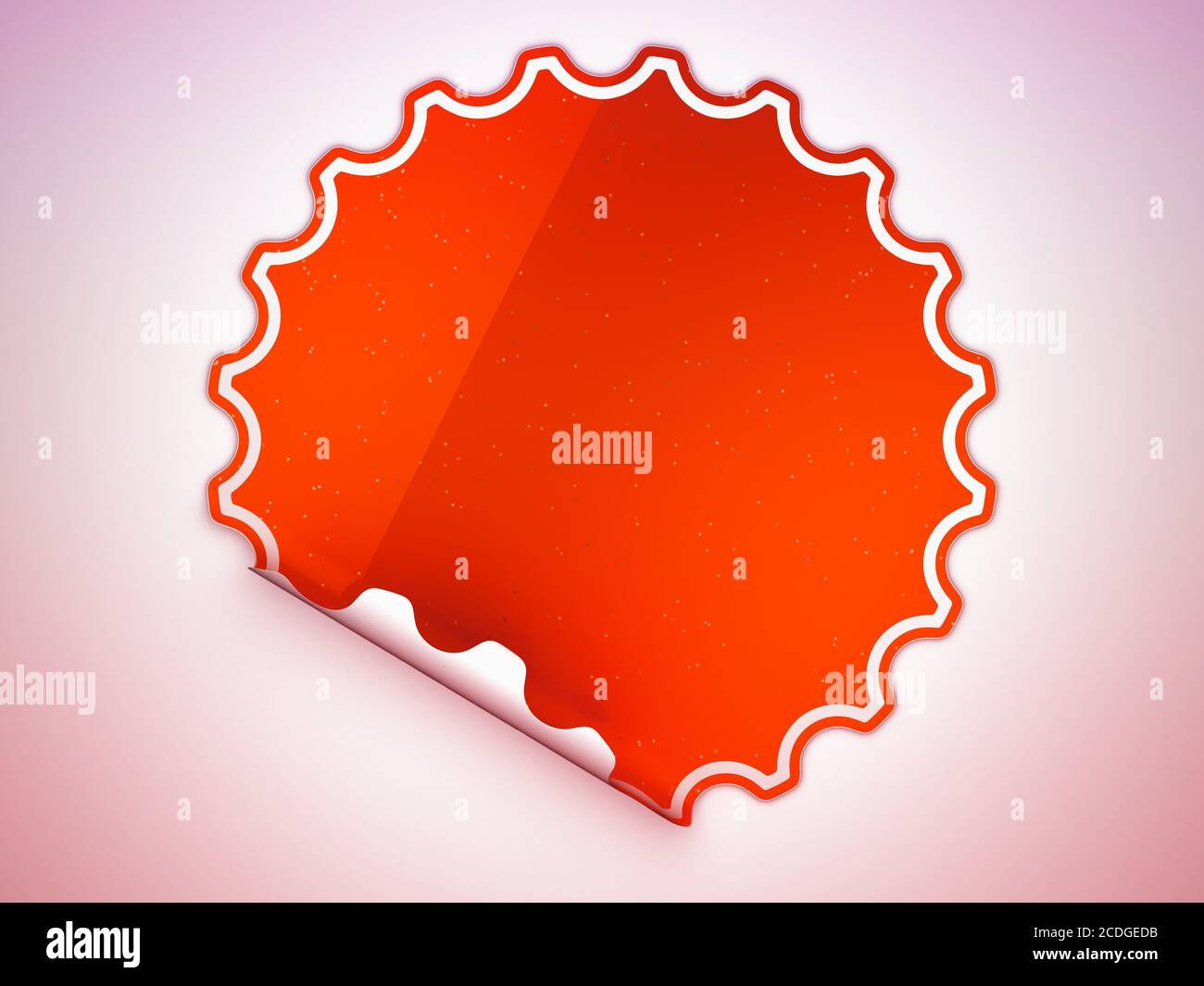 Red sticker hi-res stock photography and images - Alamy