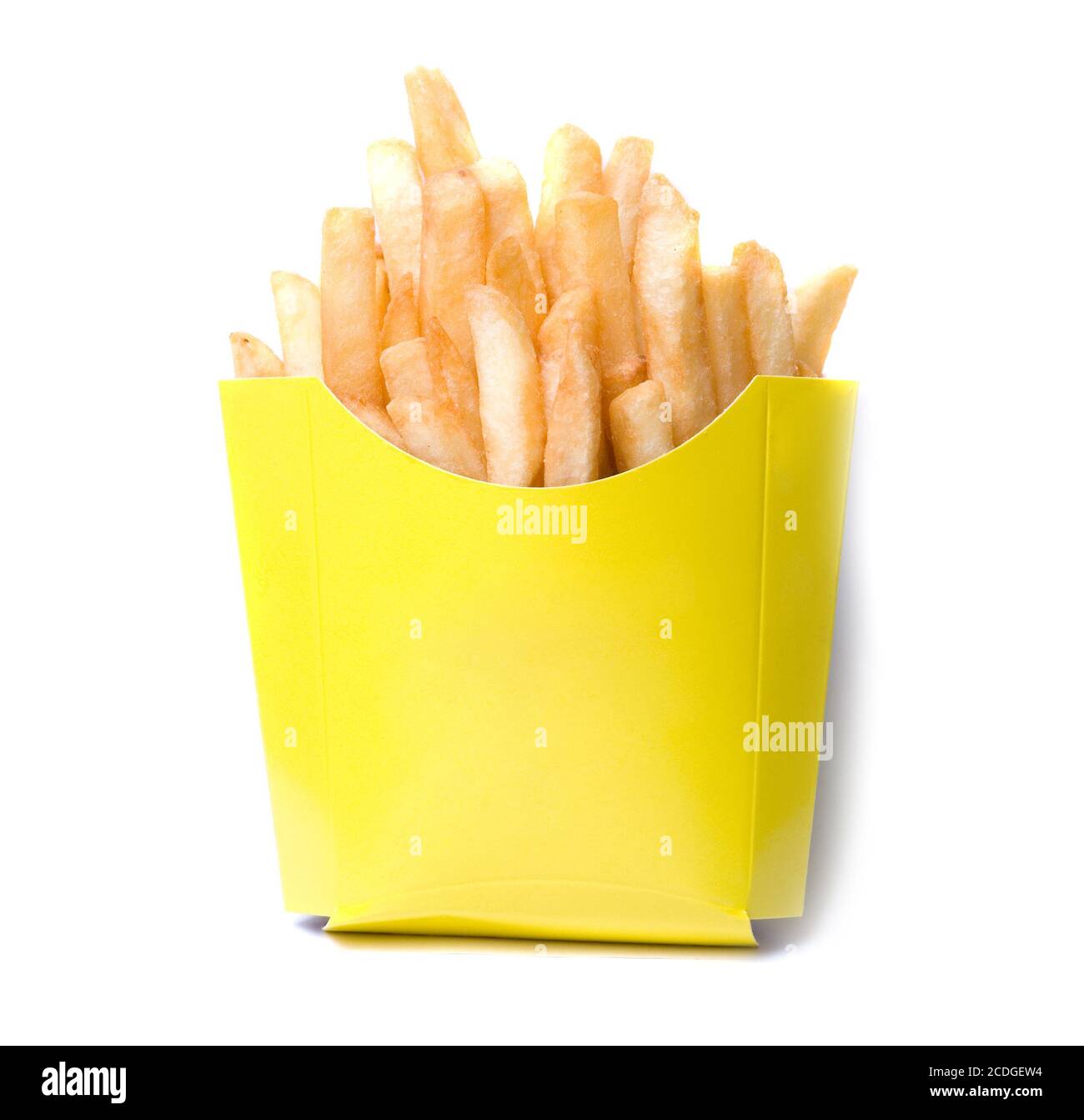 Deep fried potato chips white carton hi-res stock photography and ...