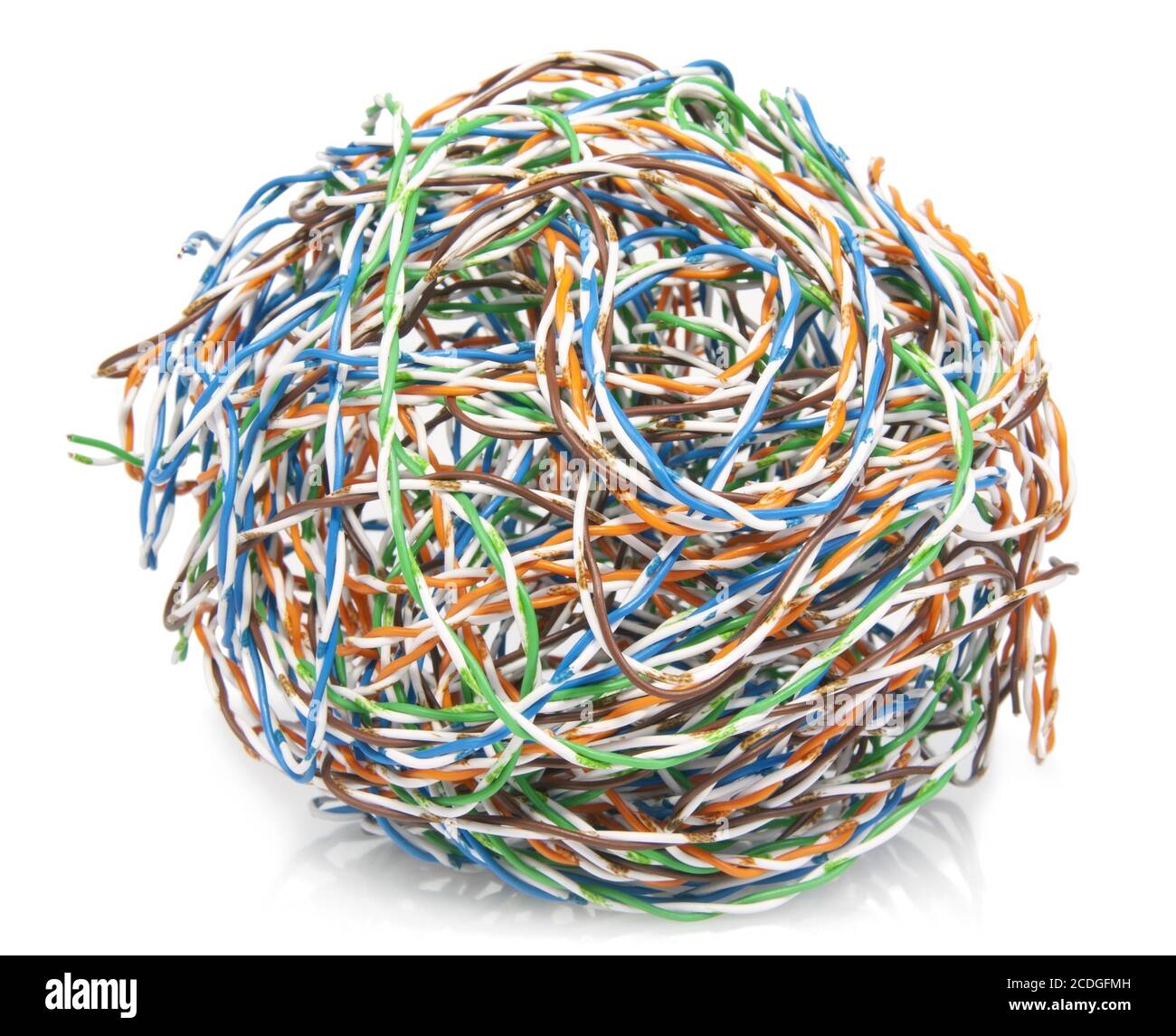 Twisted pair cable hi-res stock photography and images - Alamy