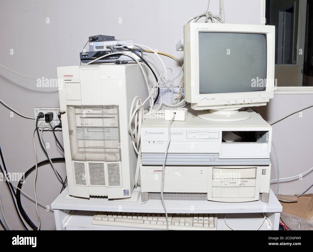 Old computer hi-res stock photography and images - Alamy
