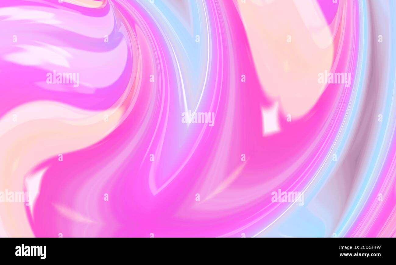 Beautiful vibrant illustration in pink color for cool background or ...