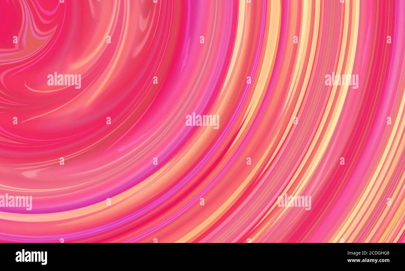 Beautiful vibrant illustration in pink color for cool background or ...