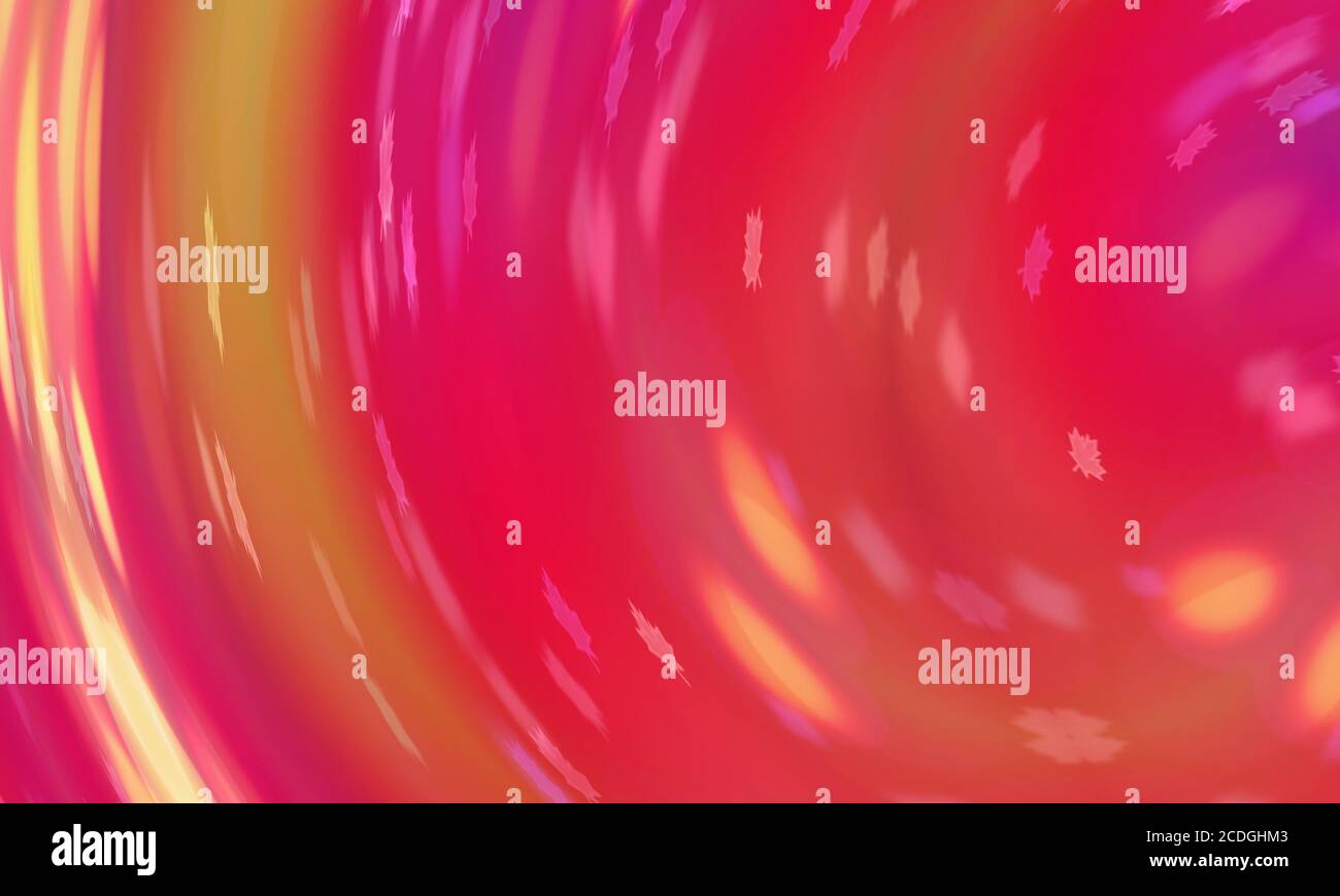 Beautiful vibrant illustration in pink color for cool background or ...