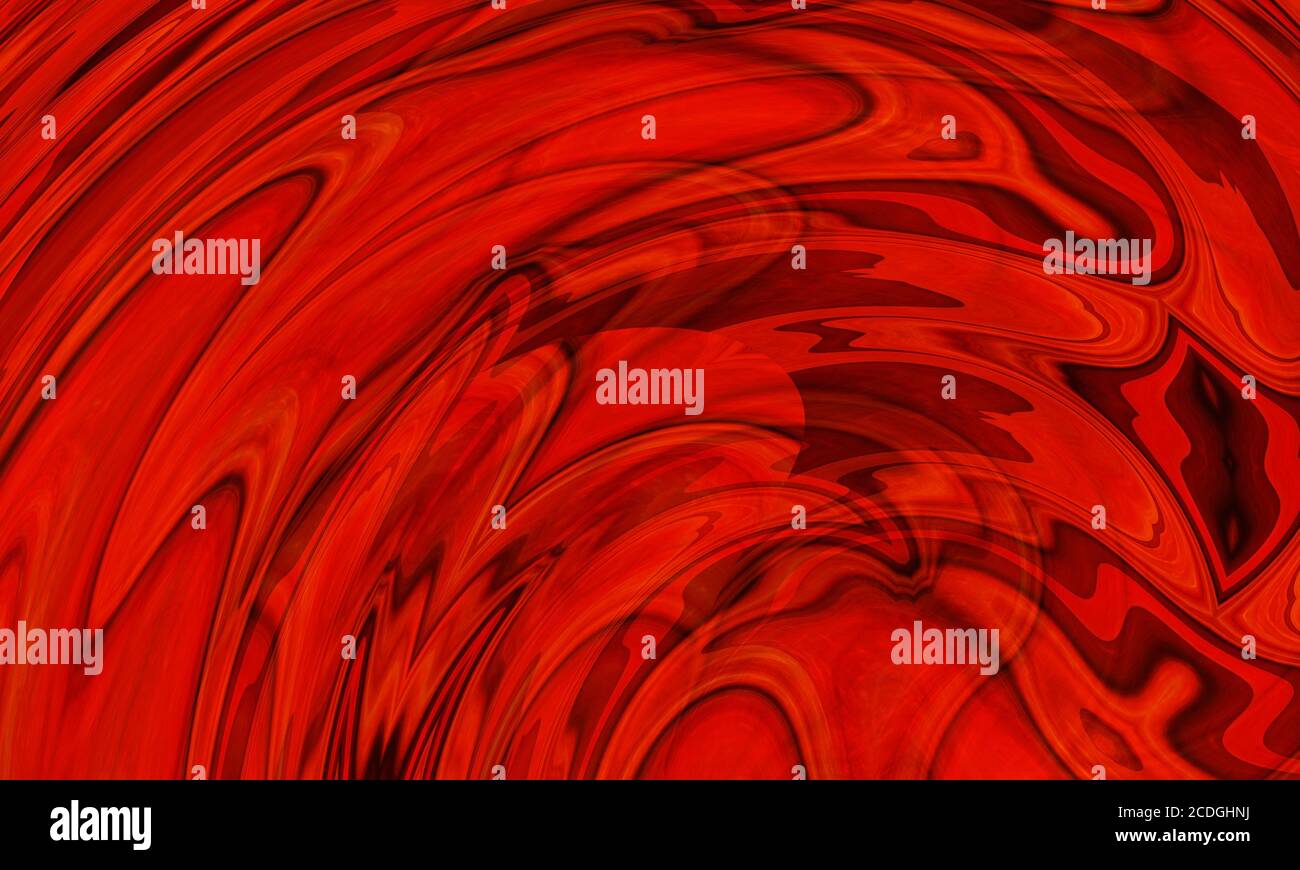 Beautiful vibrant illustration in red color for cool background or ...