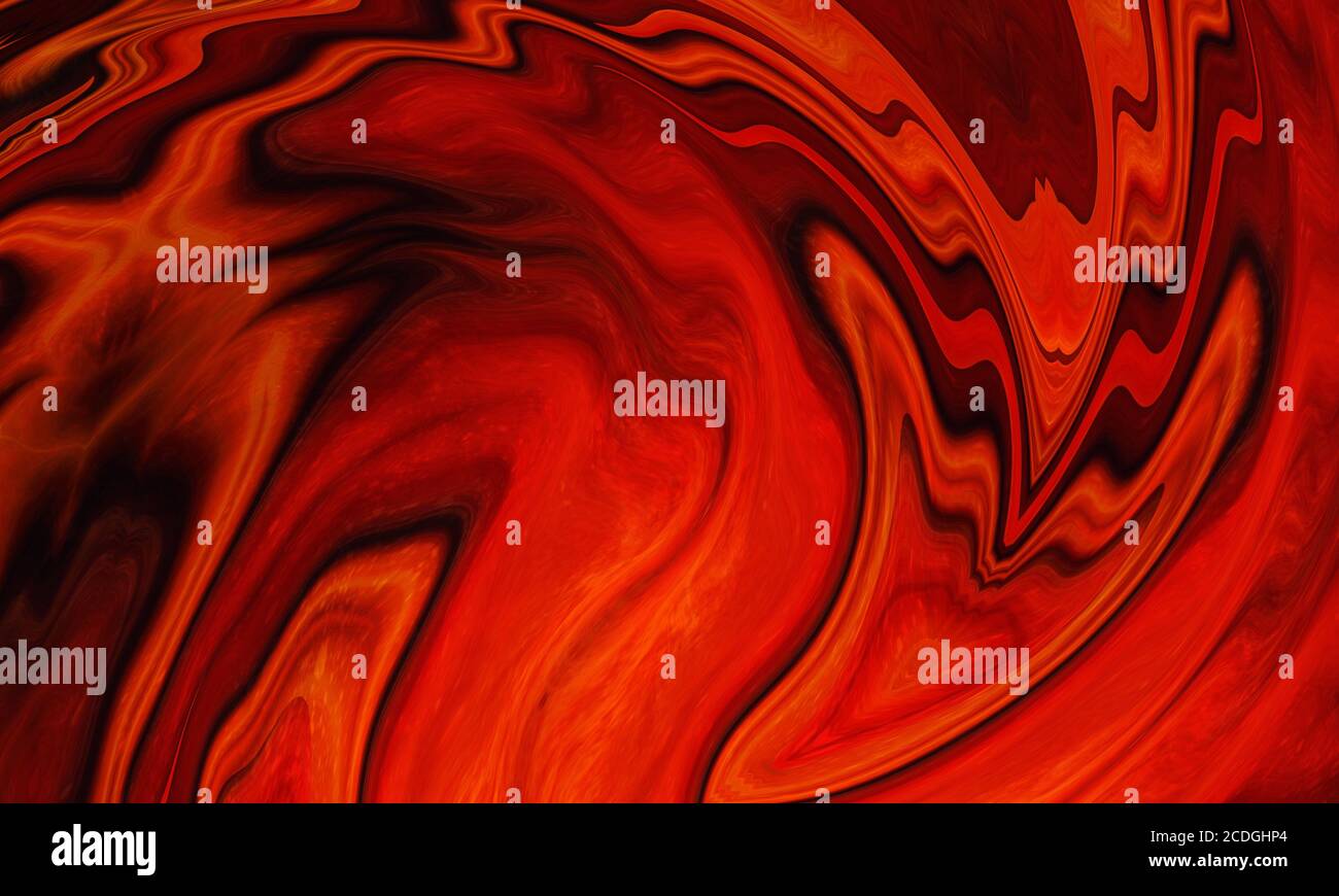 Beautiful vibrant illustration in red color for cool background or ...