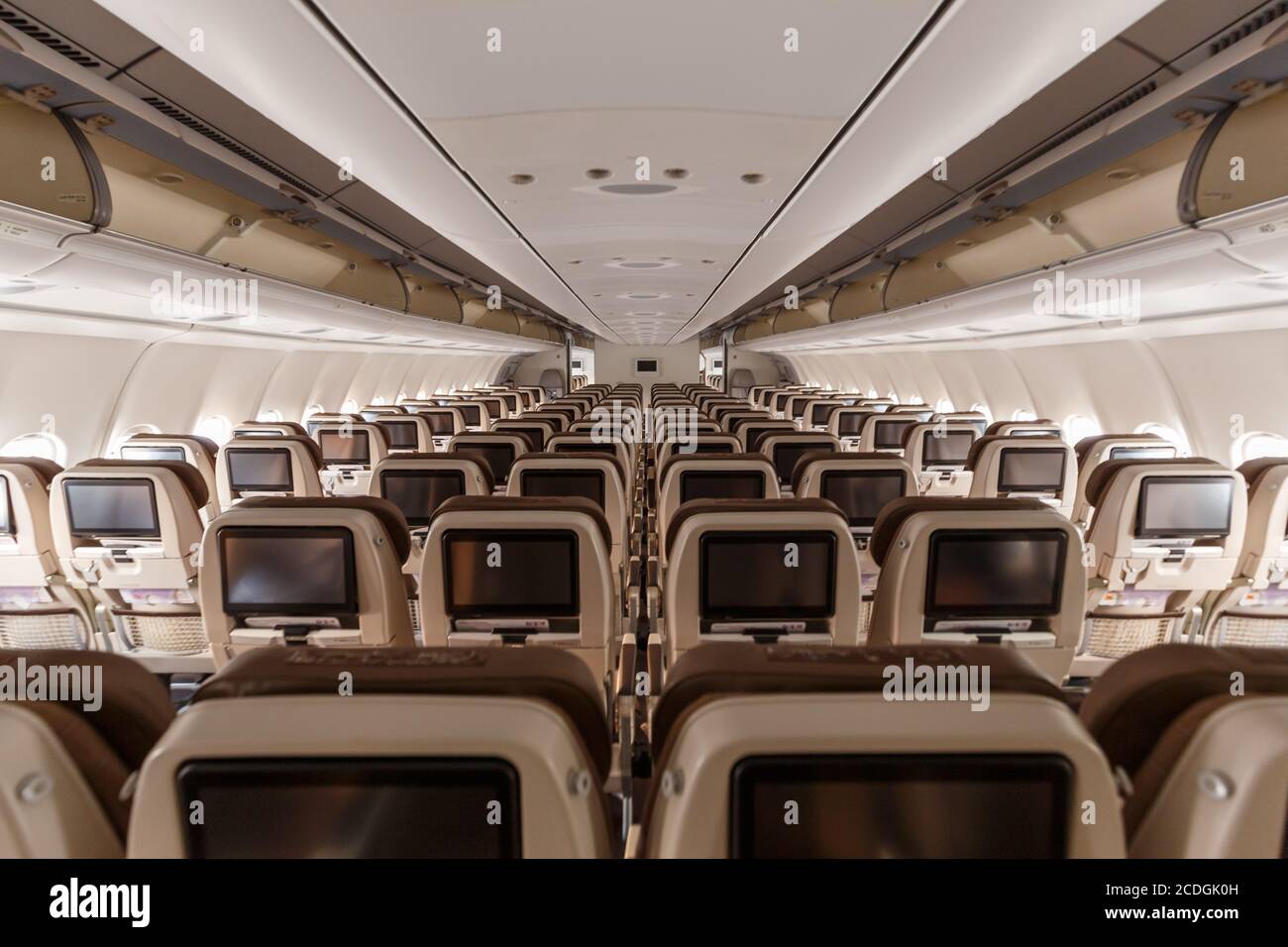 Airbus a340 300 economy hi-res stock photography and images - Alamy