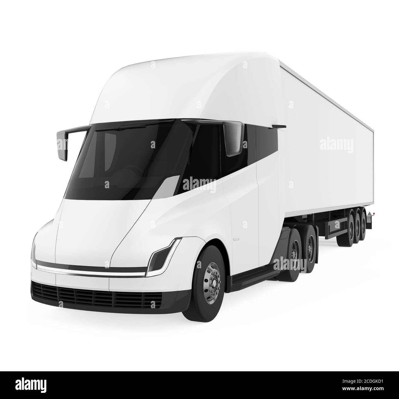 Deliver trailer Cut Out Stock Images & Pictures - Alamy