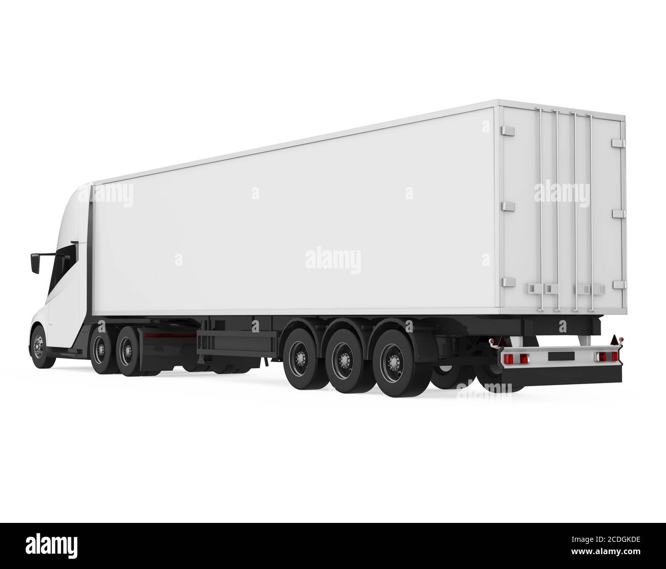 Deliver trailer Cut Out Stock Images & Pictures - Alamy