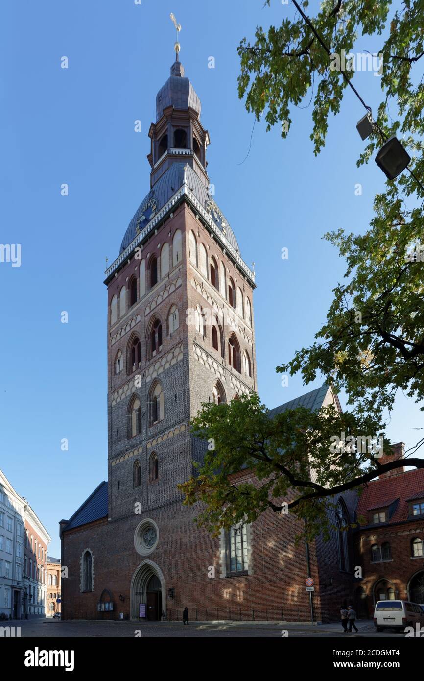 Riga Cathedral, formally The Cathedral Church of Saint Mary, in Riga ...