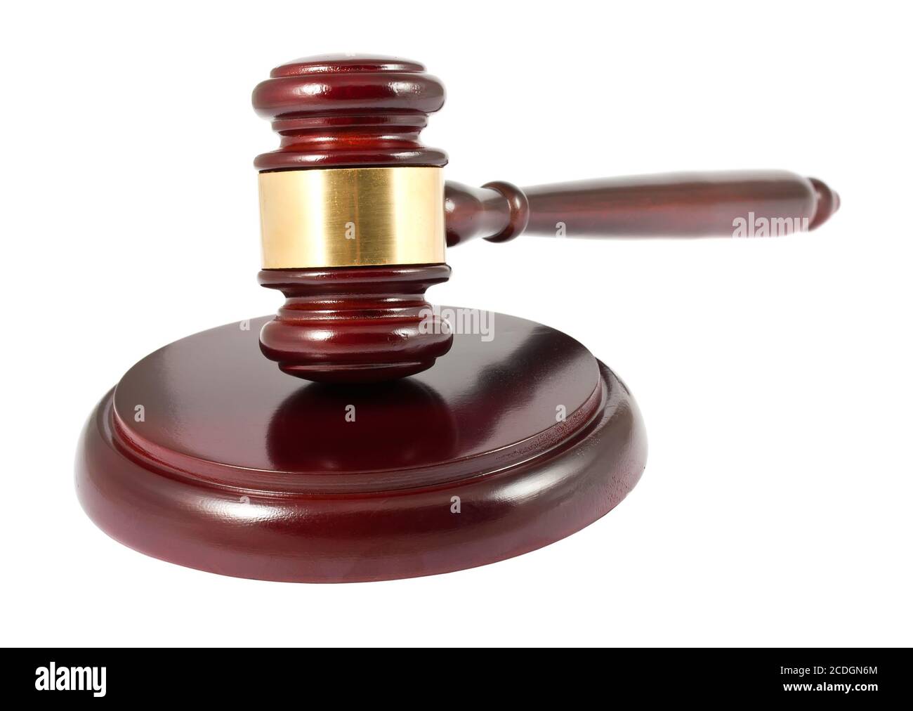 Brown wooden gavel Stock Photo - Alamy
