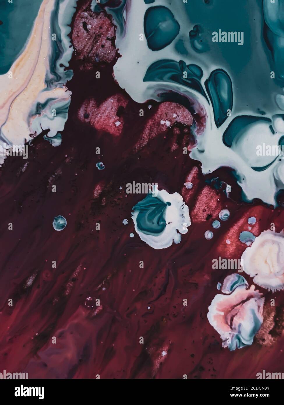 Beautiful color splash abstract art - perfect for background usage ...