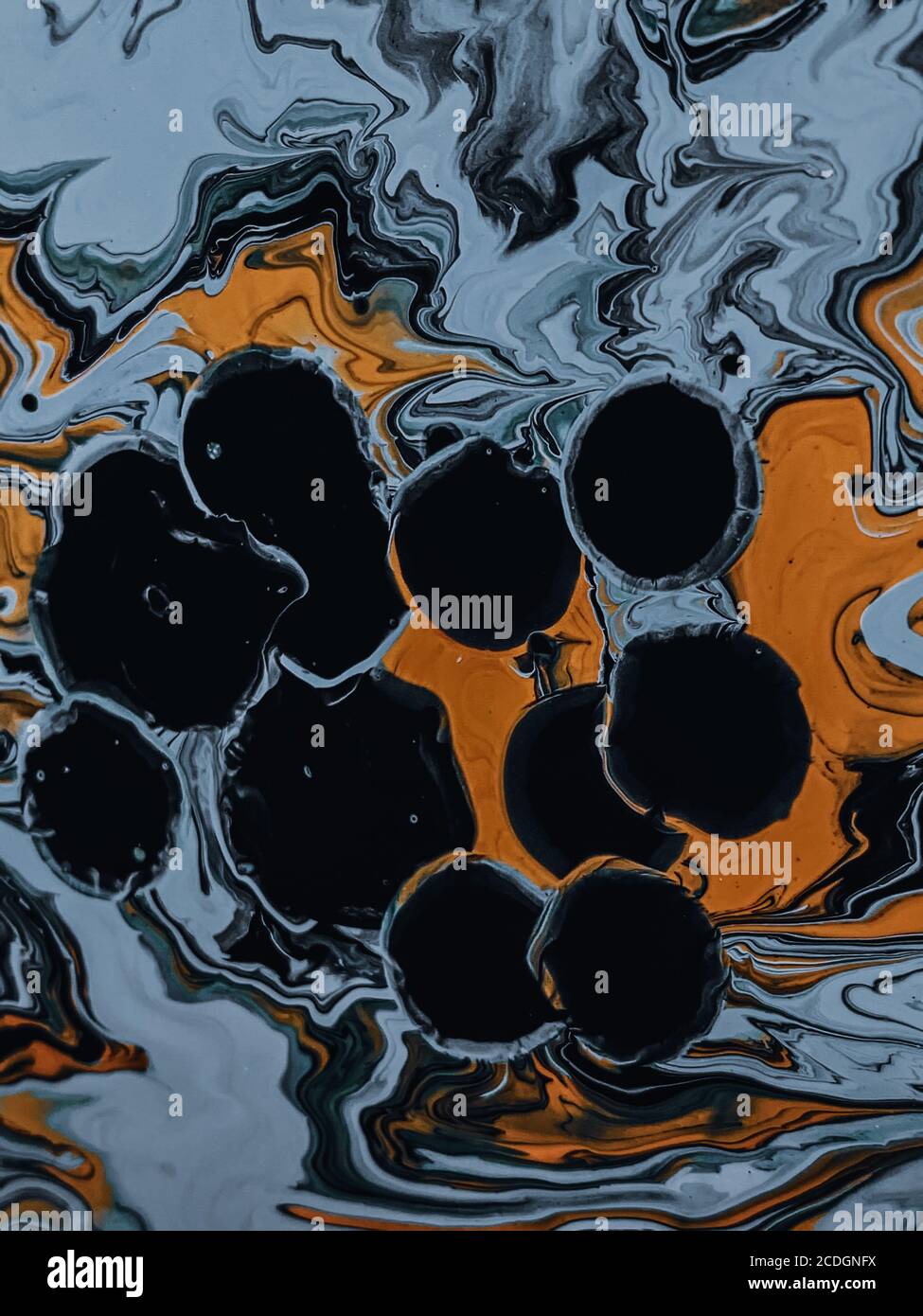 Beautiful color splash abstract art - perfect for background usage ...