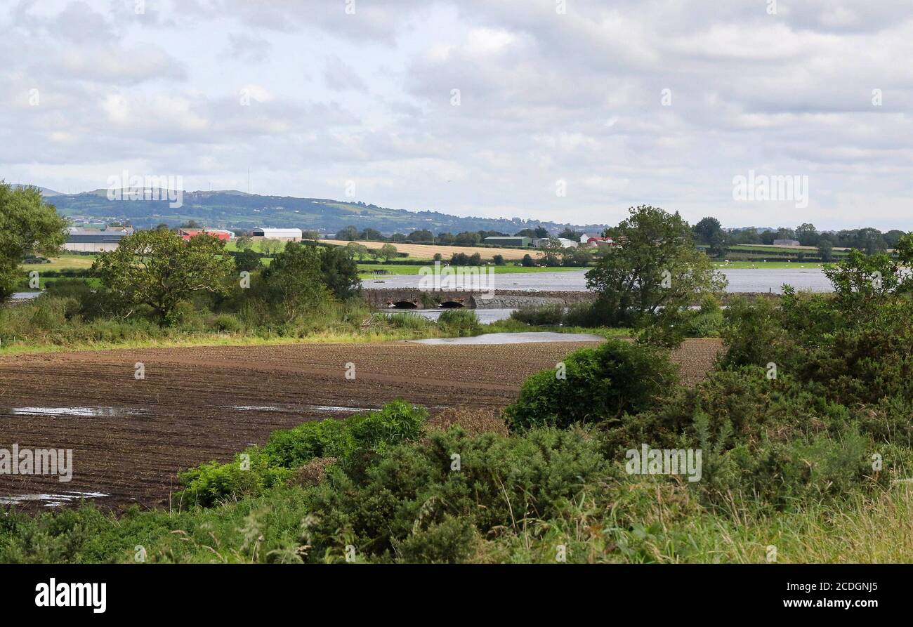 Moira, County Down, Northern Ireland. 28 Aug 2020. UK weather - a dry ...