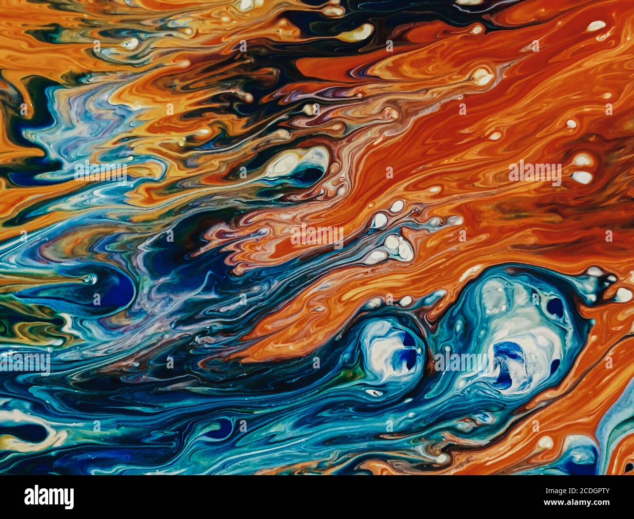 Beautiful color splash abstract art - perfect for background usage ...