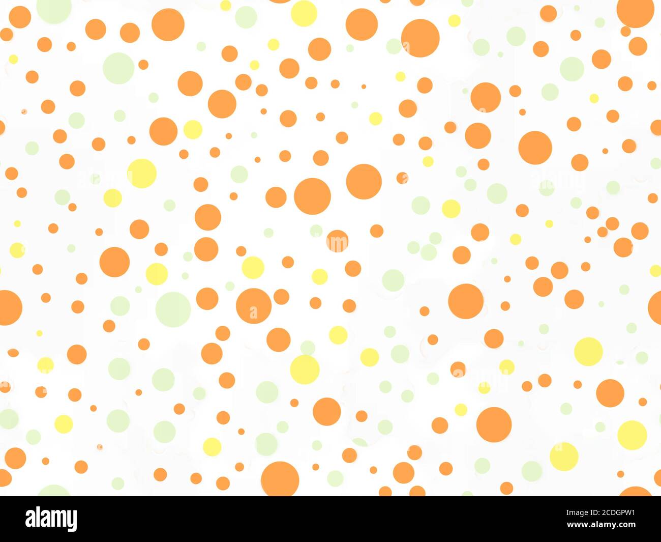 Multi colored circles of different sizes on a white background. 3D ...
