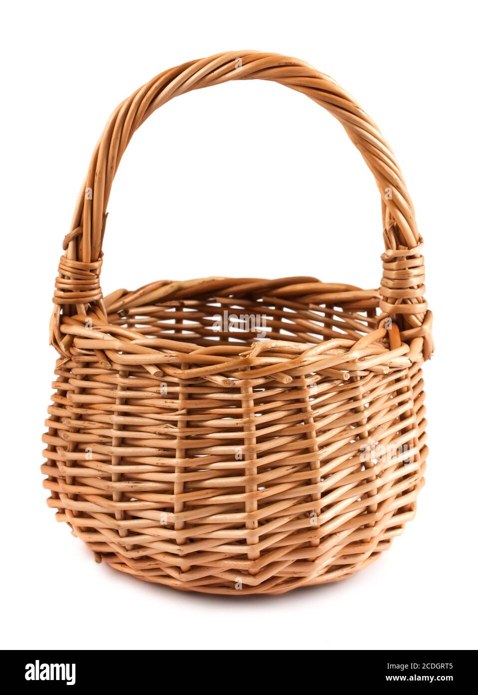 Retro wicker basket hi-res stock photography and images - Alamy
