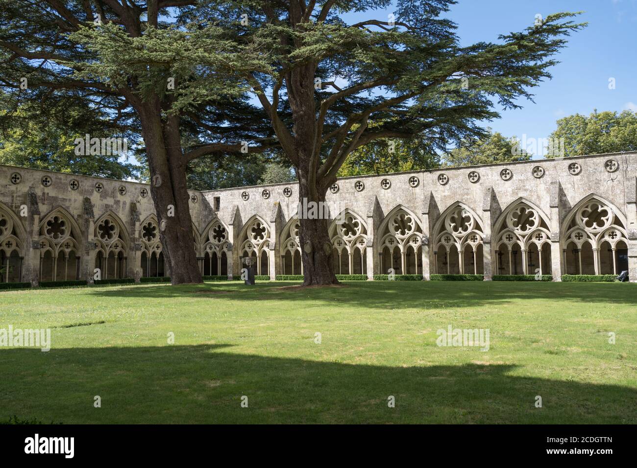 The early English gothic cloisters and largest arcaded cloisters in ...